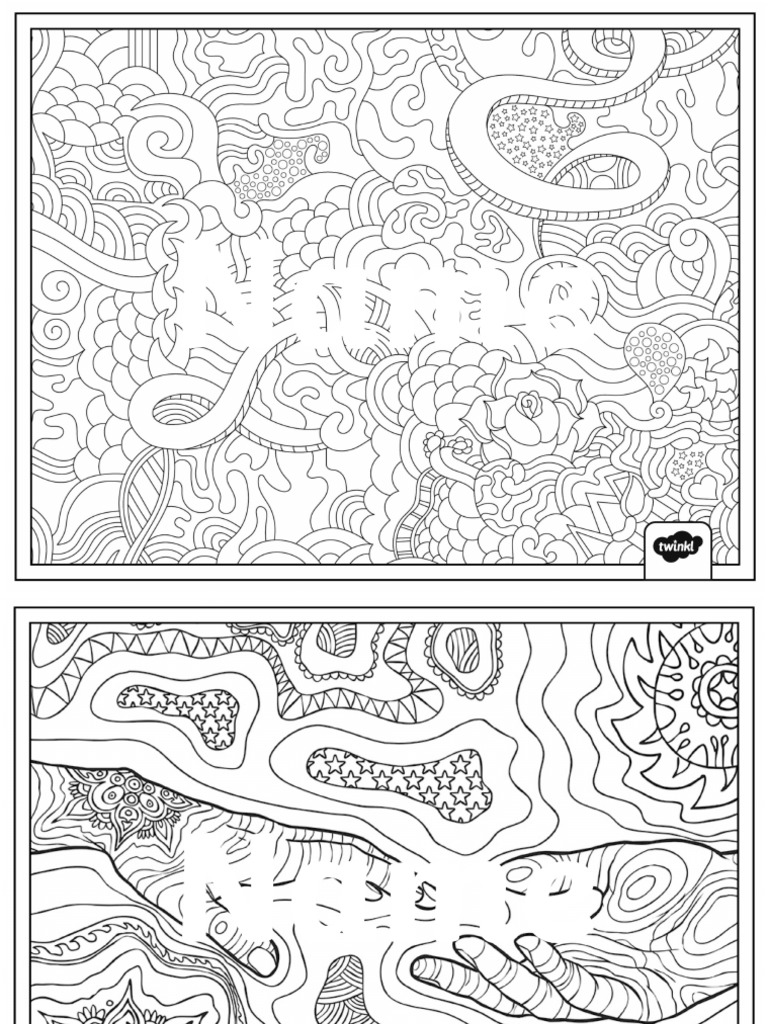 Editable Mindfulness Name Coloring Sheets Us A 2548565 Ver 1 | PDF