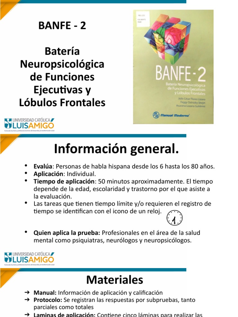 Banfe 2 | PDF | Corteza prefrontal | Memoria
