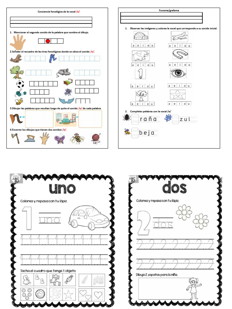 Hojas de Trabajo de La Semana 4 | PDF