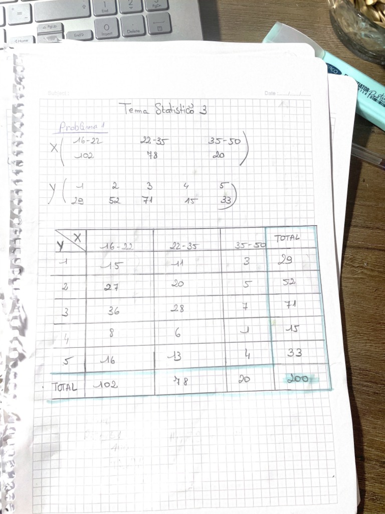 Tema 3 Statistica | PDF