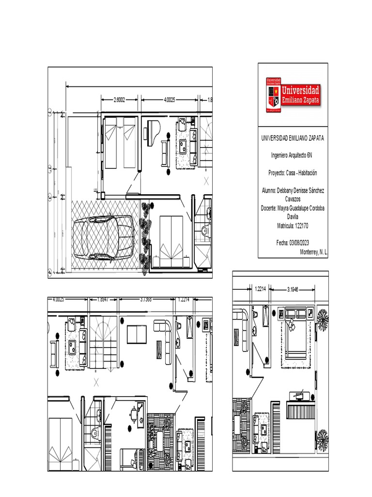 Proy. Casa-Habi - Debb 2da Planta | PDF