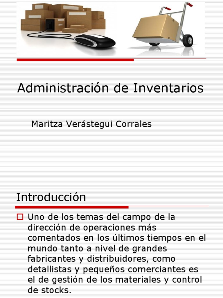 Administración de Inventarios | PDF