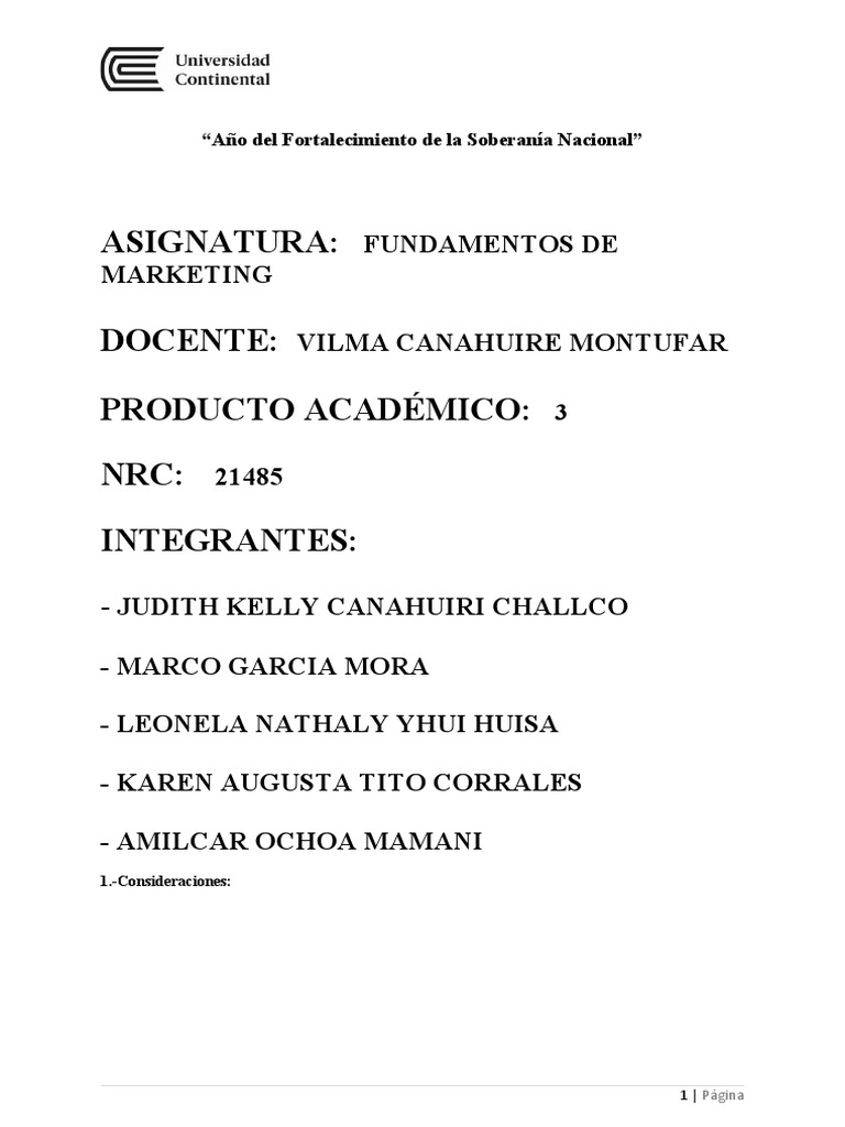 Grupo 9 - Pa3 | PDF | Comportamiento | Marketing