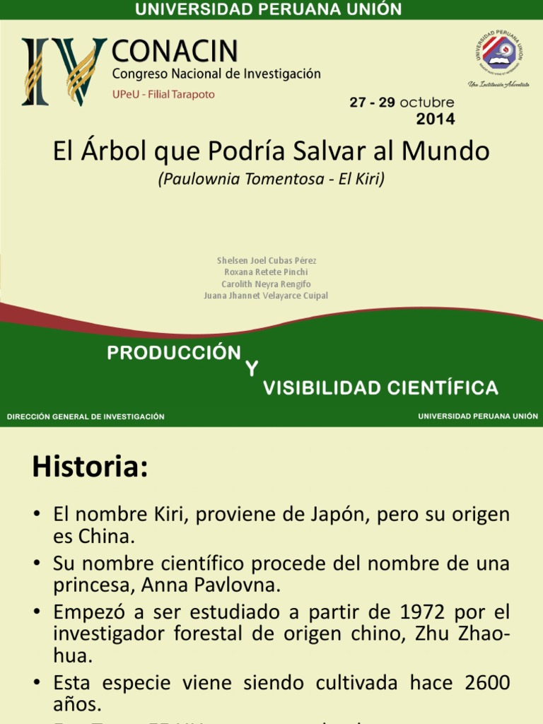 El Árbol Que Podría Salvar Al Mundo (Paulownia Tomentosa - El Kiri ...