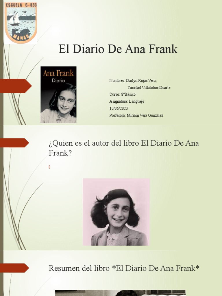 El Diario de Ana Frank | PDF