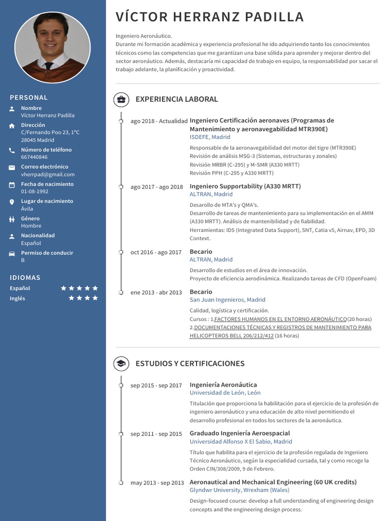 CV Victor Herranz | PDF