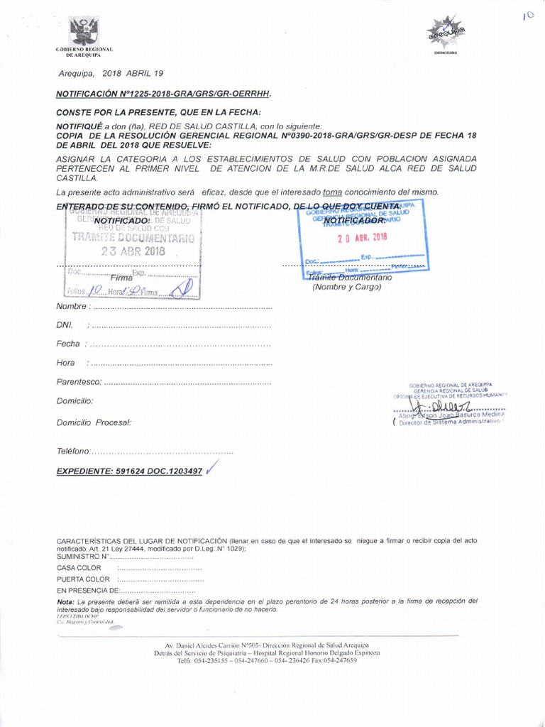 Microred Alca Rgr-Notif | PDF