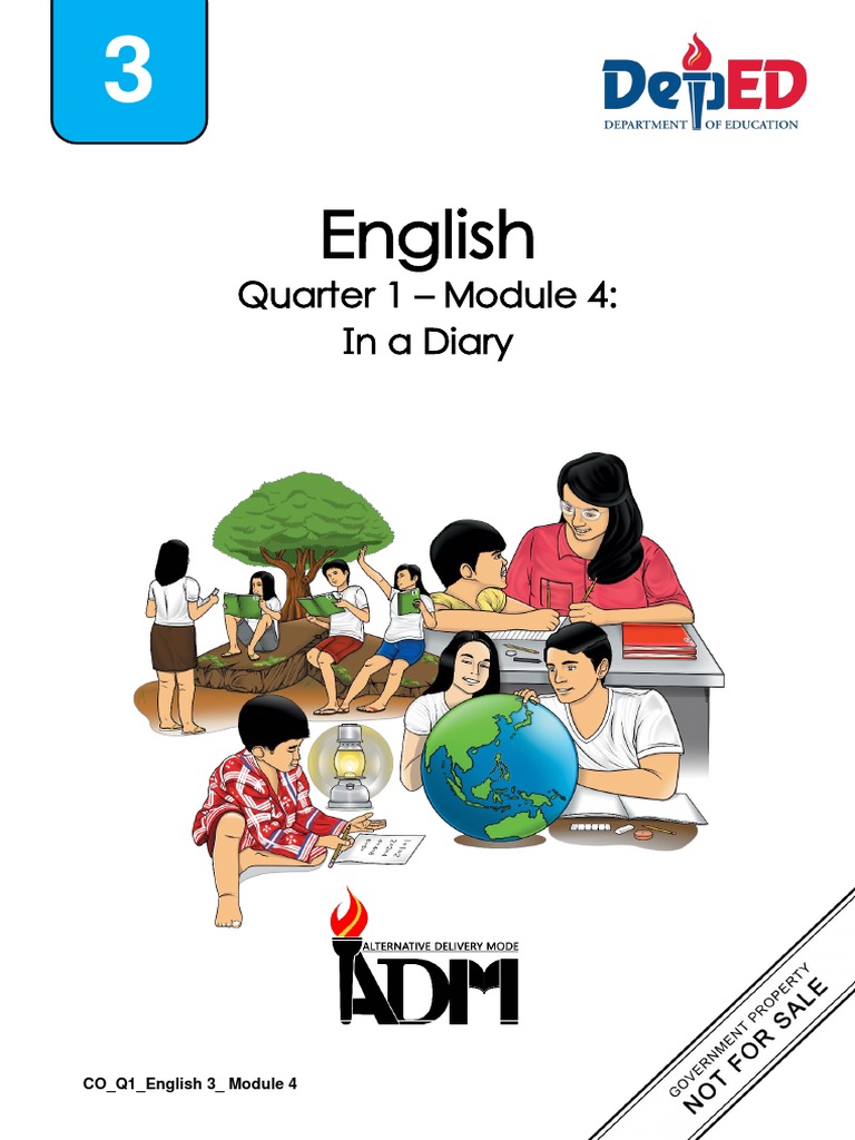 English3 q1 Mod4 Inadiary v2 | PDF