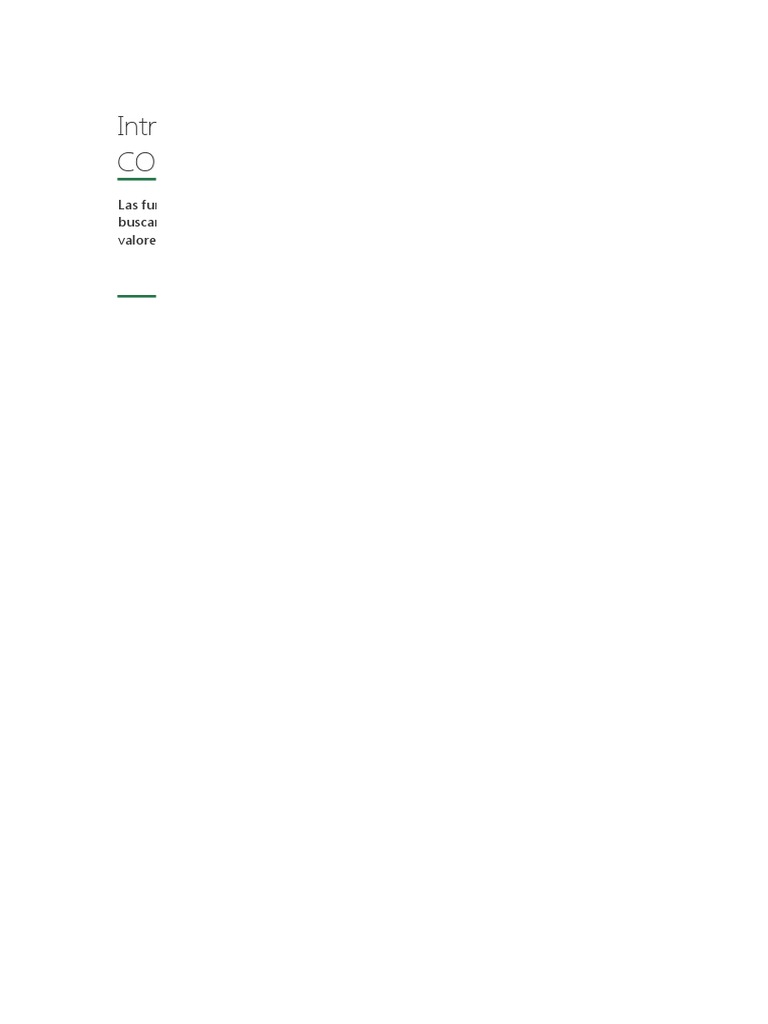 Modulo Excel Basico Formulas Y Funciones Archivo De Ejercicio Pdf
