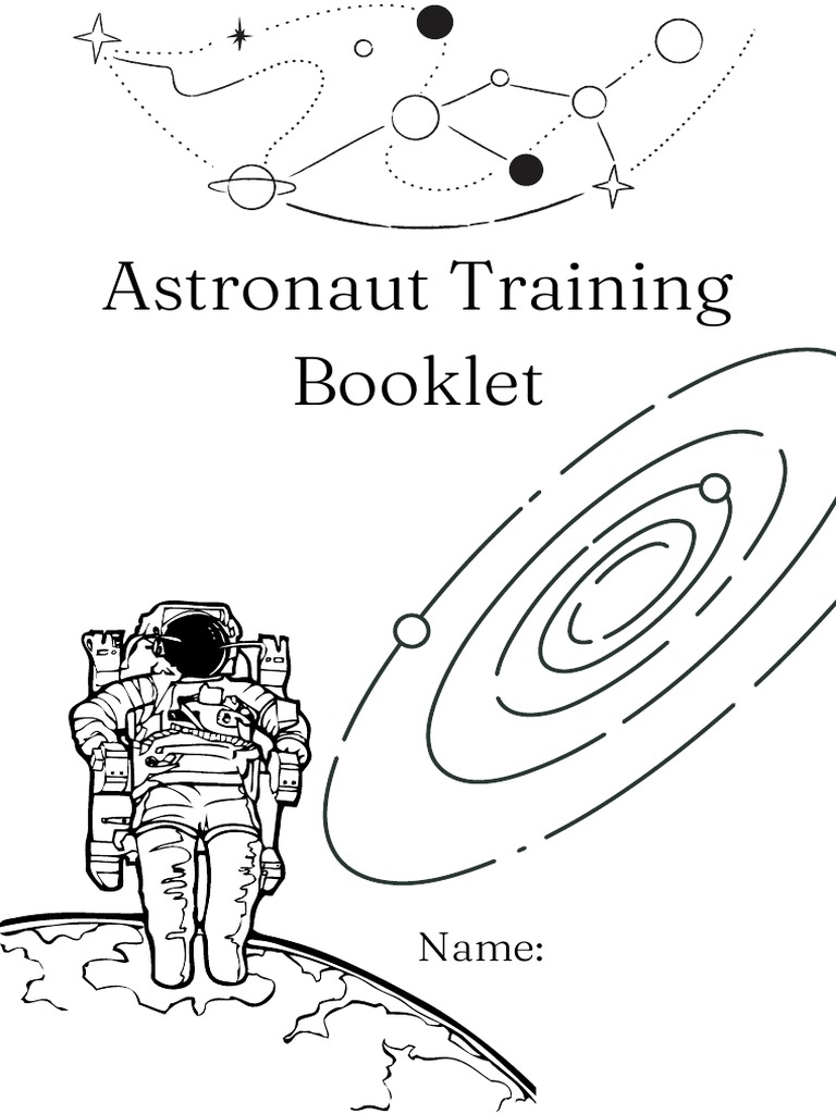Astronaut Training Booklet | PDF