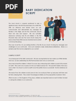 Baptist Wedding Ceremony Script With Sermon 3 | PDF | Religious Belief ...