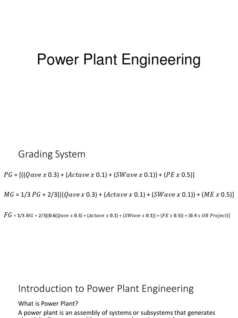 Power Plant Engineering Fundamentals | PDF | Power Station ...