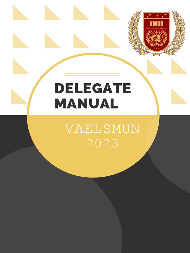 VMUN 2023 Delegate Manual | PDF