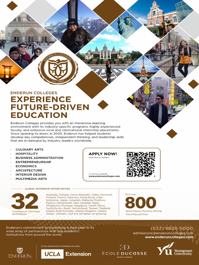 Enderun Degree Programs V2022 | PDF