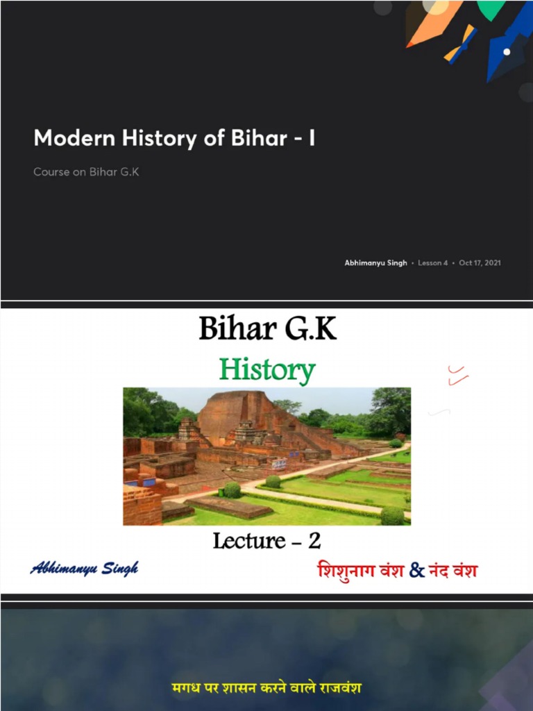 4 Modern - History - of - Bihar - I - With - Anno | PDF