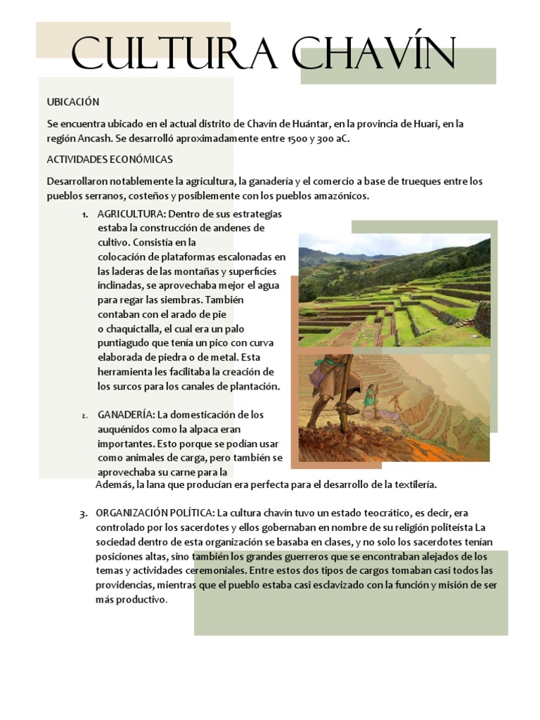 Cultura Chavin | PDF