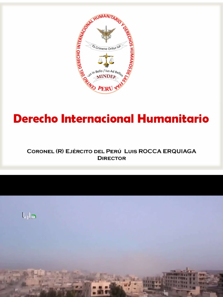 Intro DIH | PDF | Ley humanitaria internacional | Justicia