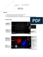 Lab-5 Electric Potential and Electric Field - PhET Simulation-1 | PDF ...