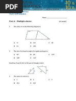 Geometry Algebra Problems | PDF