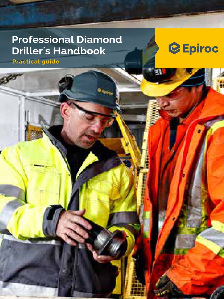 proffesional diamond driller΄s handbook EPIROC | PDF | Ounce | Litre