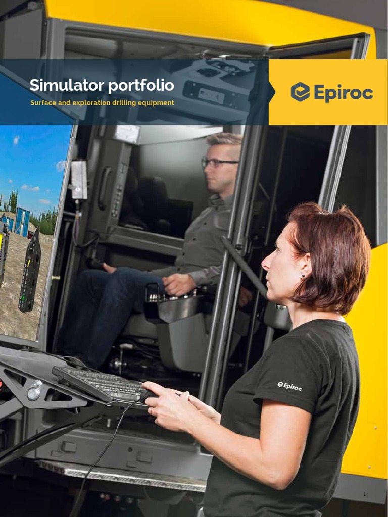 Simulator Portfolio EPIROC | PDF | Simulation | Real Time Computing