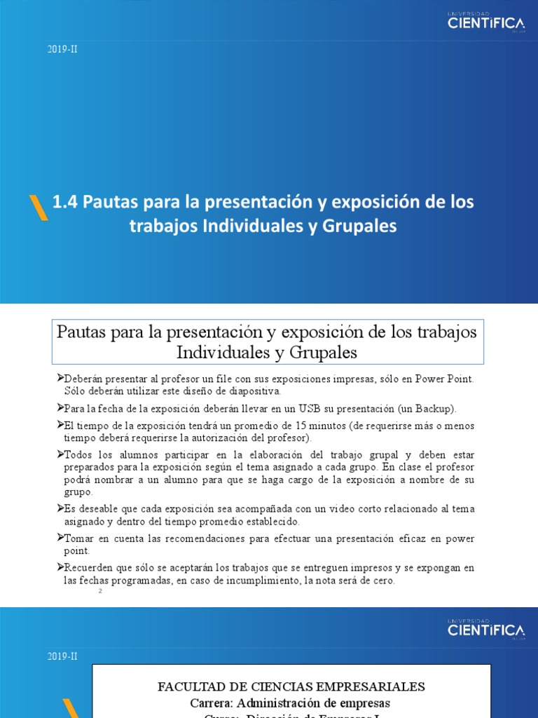 1.4 Pautas para La Presentación de Los Trabajos 5 | PDF