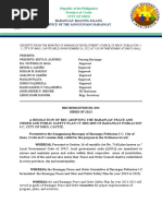 BPO - Barangay Protection Order | PDF | Philippines