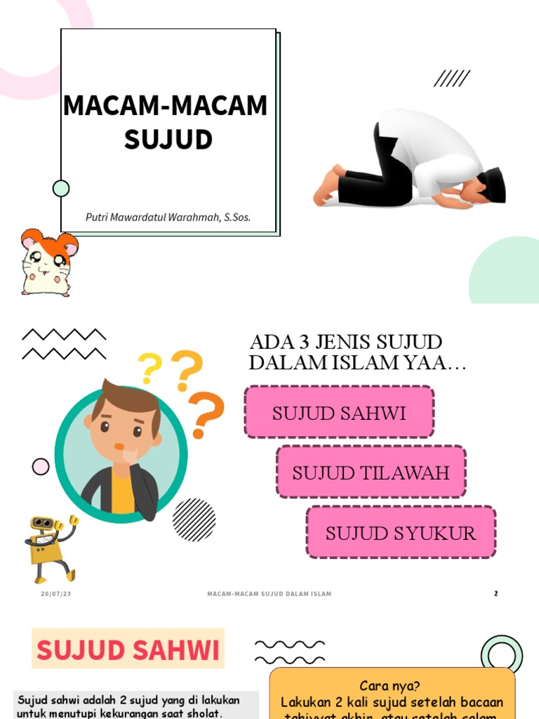 Macam-Macam Sujud | PDF | Agama & Spiritualitas