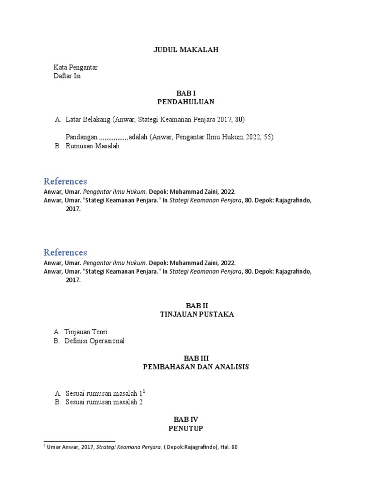 Buat Makalah Tugas Pih | PDF