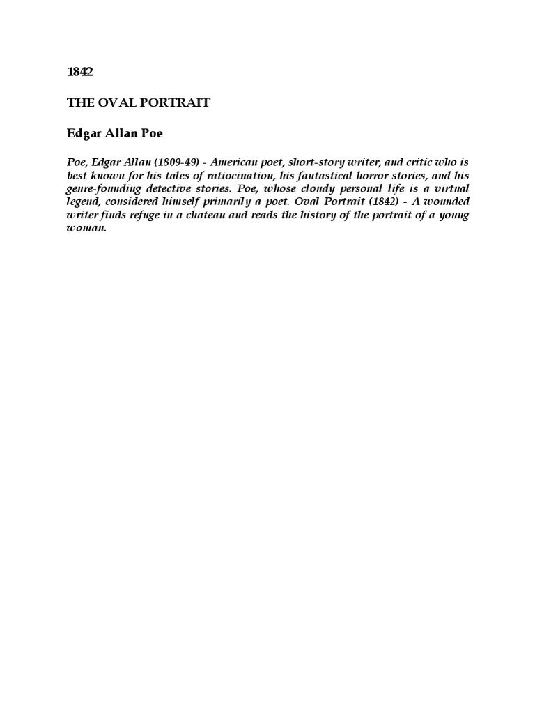 The Oval | PDF | The Arts