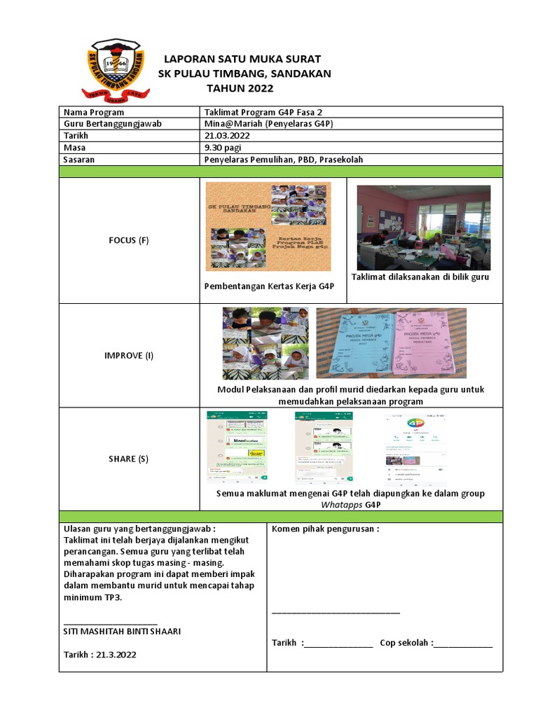 Laporan PLC 2022 | PDF
