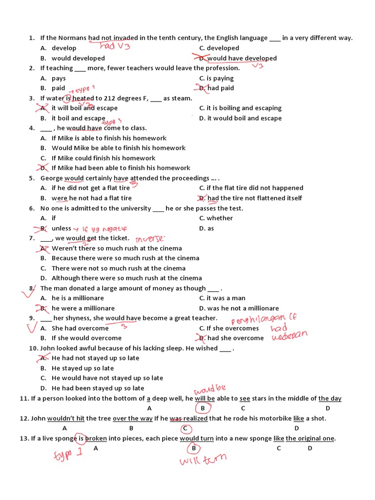 S004 Conditional Sentence and Degree of Comparison | PDF S004 Conditional Sentence and Degree of Comparison | PDF