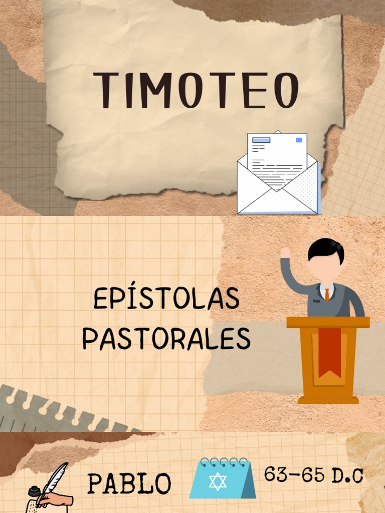 Epístolas Pastorales a Timoteo | PDF
