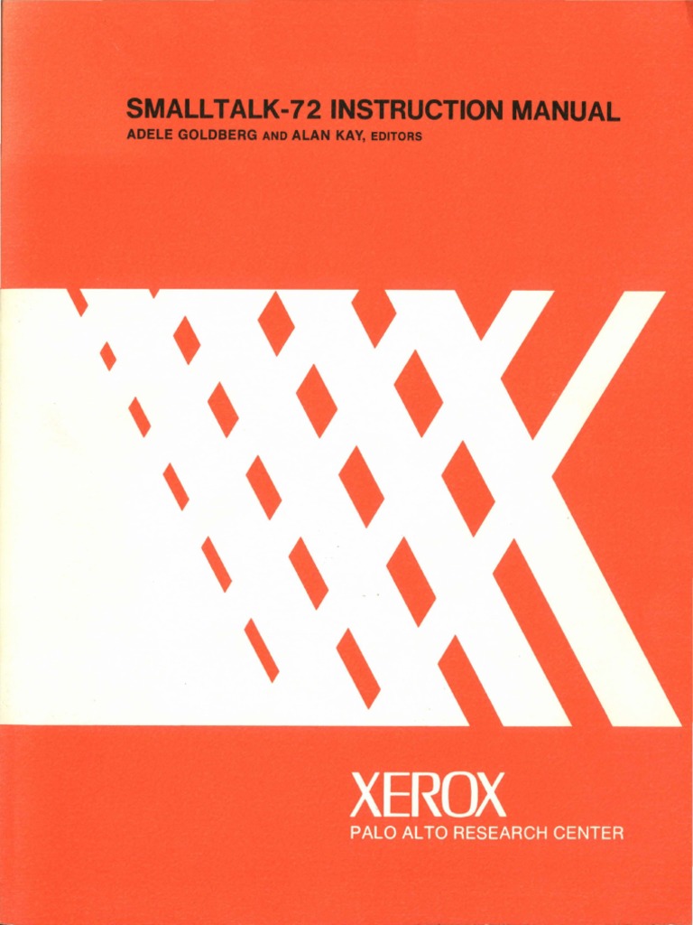 Smalltalk 72 Instruction Manual Mar76 Pdf Computer Keyboard Class Computer Programming