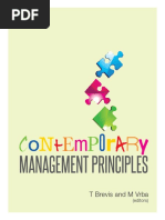 Management Principles A Contemporary Edition For Africa | PDF ...