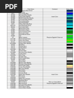 Airfix Paint Colour Chart PDF | PDF | Green | Grey