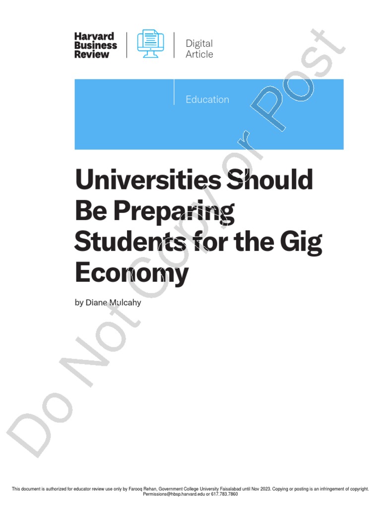 Gig Economy | PDF
