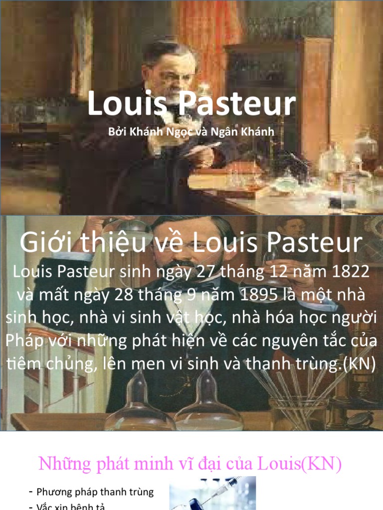 Louis Pasteur | PDF
