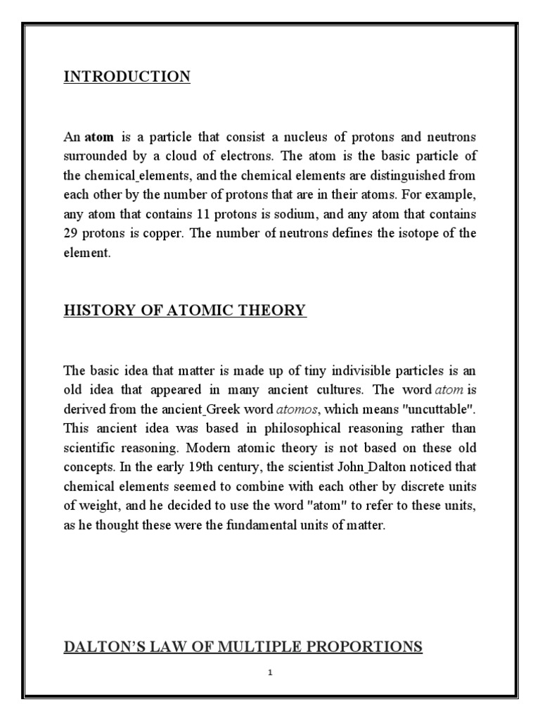 Physics Project 12 Pdf Atoms Neutron