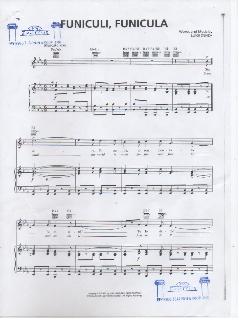 Funiculi Funicula | PDF