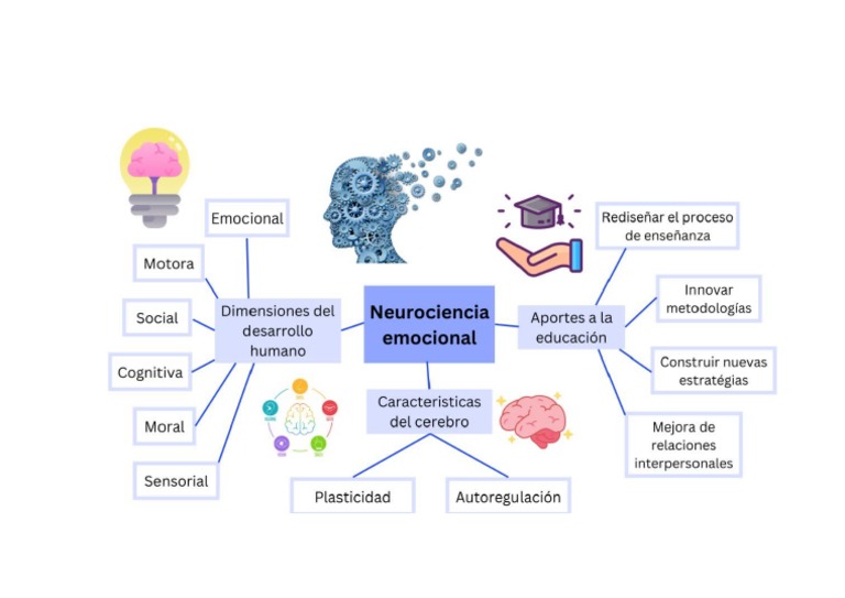Mapa Mental - Neurociencia Emocional | PDF