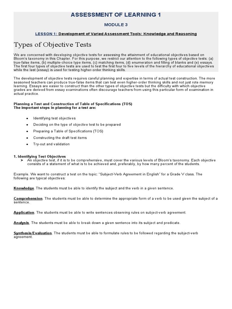 Assessment1 MODULE - 3 | PDF | Multiple Choice