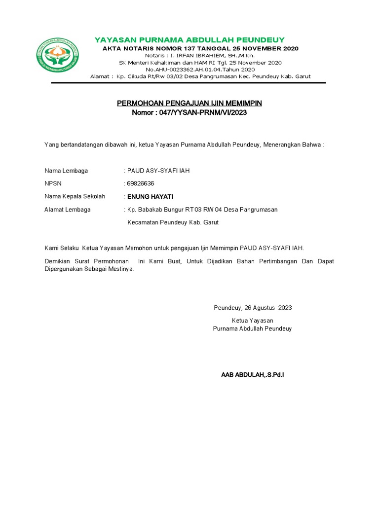 Rekomendasi Uptd Ijin Paud 23 | PDF