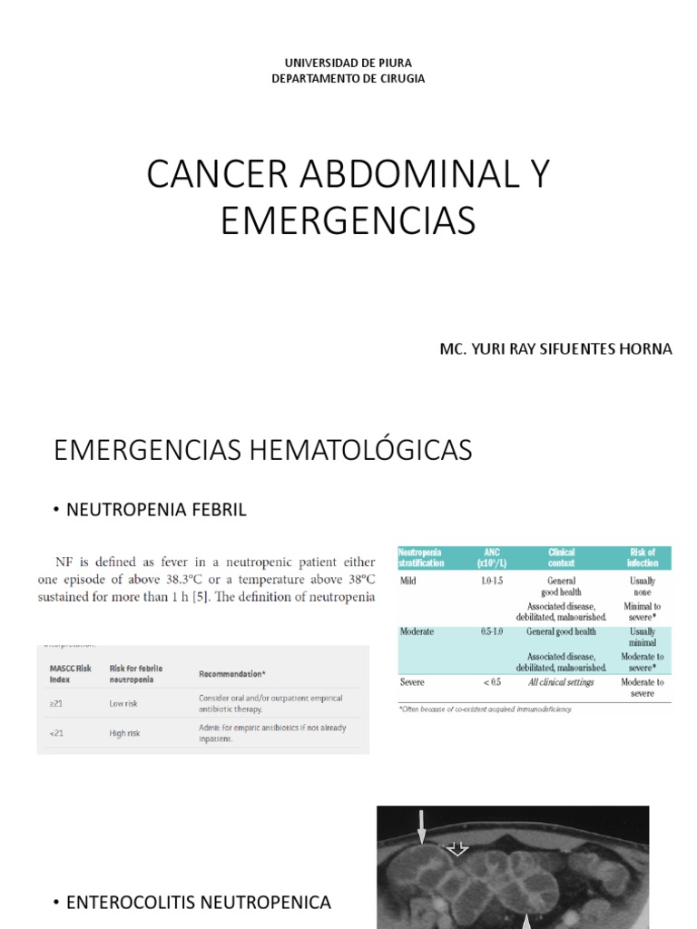 T36. Emergencias Oncológicas | PDF
