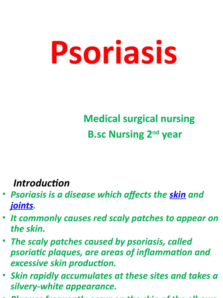 Psoriasis BBB | PDF | Psoriasis | Health Sciences
