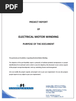 Rewinding 3 Phase | PDF | Electric Motor | Electrical Equipment