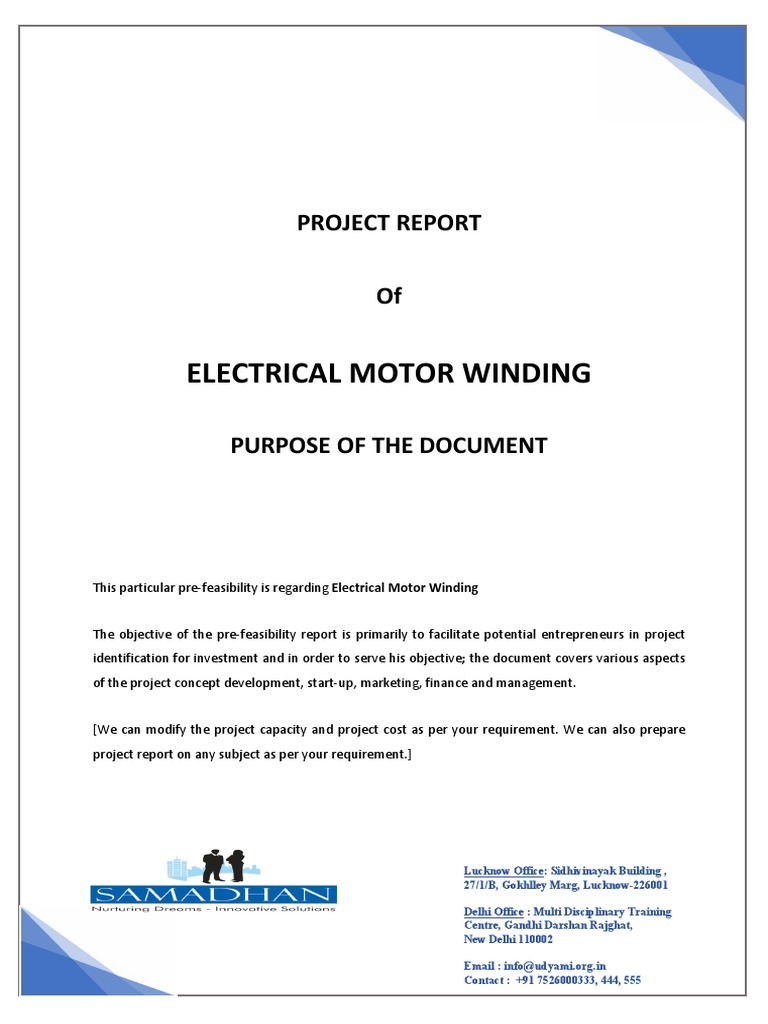 Electrical Motor Winding | PDF | Electric Motor | Electrical Engineering
