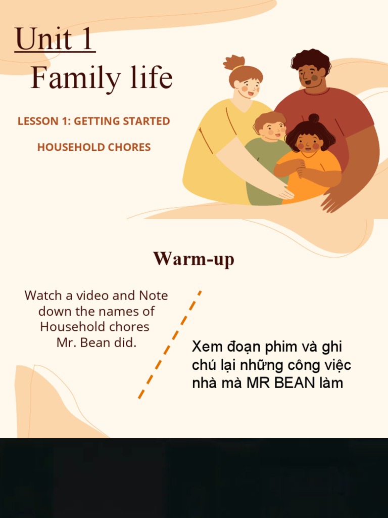 Unit 1 Family Life Lesson 1 Getting Started | PDF | Domestic Life | Home