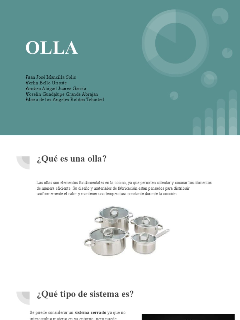 Olla (Termodinamica) | Descargar gratis PDF | Termodinámica | Temperatura