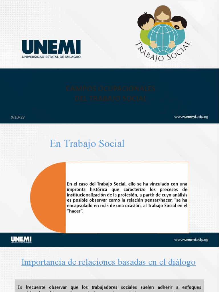 Repaso 3 Campos | PDF | Trabajo Social
